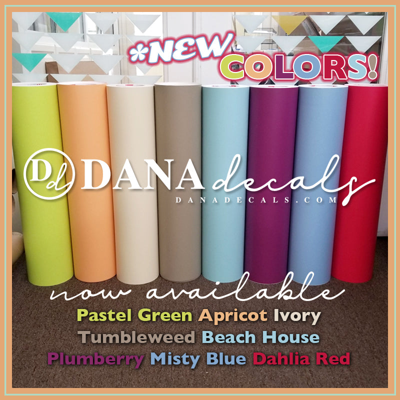 *NEW LIMITED EDITION COLORS – Dana Decals
