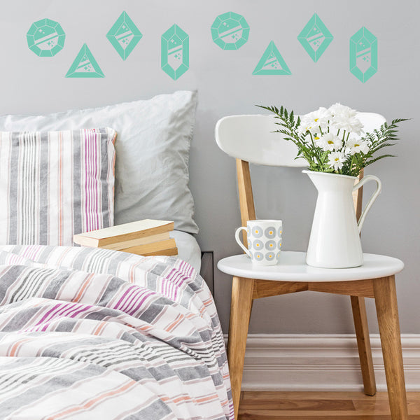 Gem Collection 1 Color Wall Decal | Shop Decals at Dana Decals