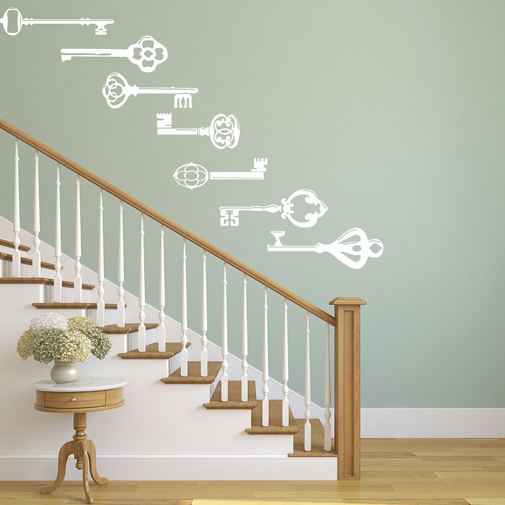 Vintage Keys Wall Decal – Dana Decals