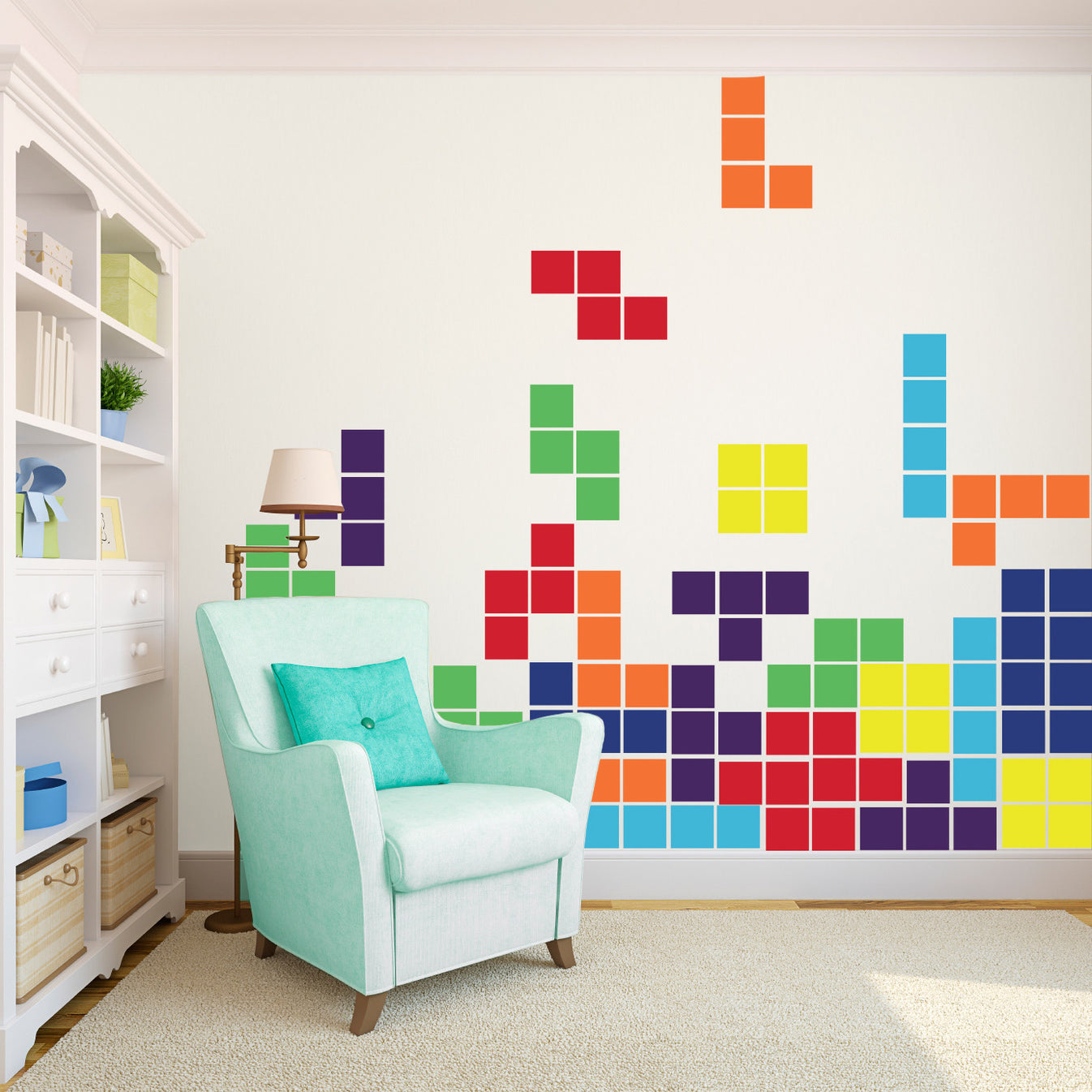 Tetris Wall Decal | Shop Decals at Dana Decals