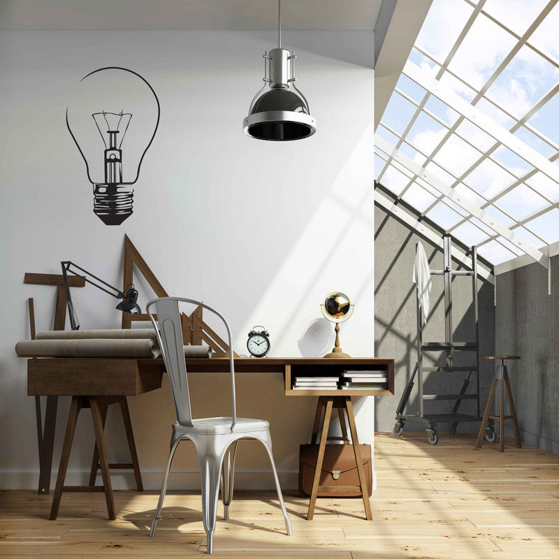 Lightbulb Wall Decal | Shop Decals at Dana Decals