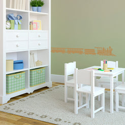 Steam Engine Train - Vinyl Wall Art Decal for Homes, Offices, Kids ...