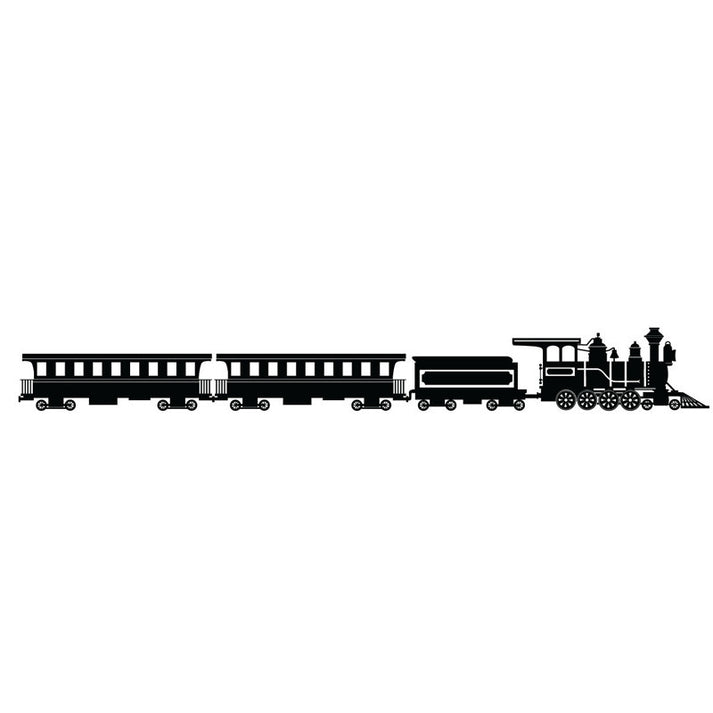 Steam Engine Train - Vinyl Wall Art Decal for Homes, Offices, Kids ...